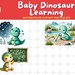 Baby Dinosaur Learning PNG Collection | Kids Dino Learn Png ...