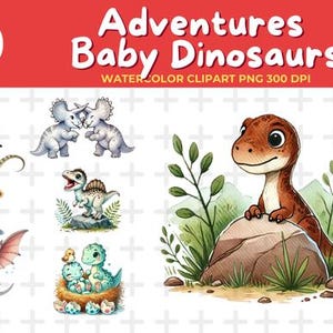Adventurous Baby Dinosaurs PNG Collection Baby Dino Png Kids Cute Dino ...