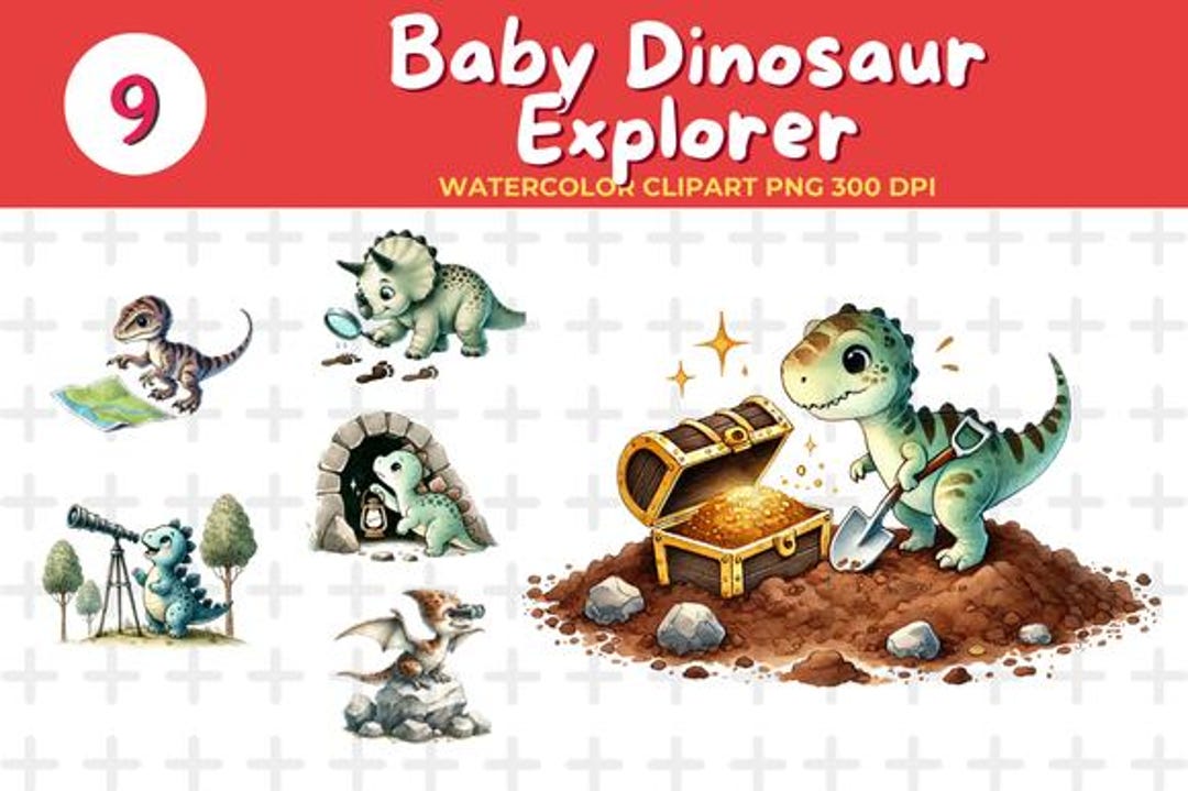 Baby Dinosaur Explorer PNG Collection | Explorer Dino Png | Kids ...
