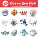 23 Marine, Ocean, Sea Fish, Underwater Clip Art PNG | Ocean Life ...