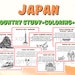 Japan Country Study+coloring+ex Activities - Etsy
