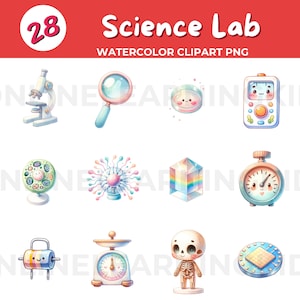 28 Science Lab Equipment Clip Art | Kids Lab Equipment | Lab Gear ...