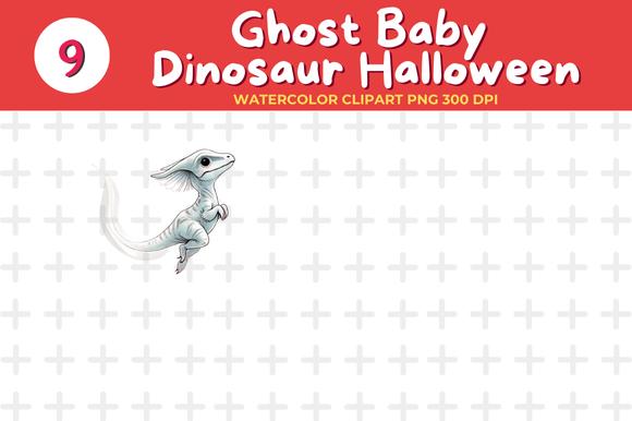 Ghost Baby Dinosaur Halloween PNG Collection for Kids | Ghost Dino ...