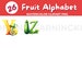 26 Fruit and Vegetable Alphabet Clipart PNG Collection | Veggie Abc for ...