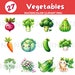 27 Vegetables Watercolor Clipart PNG | Kids Vegetable Clipart ...