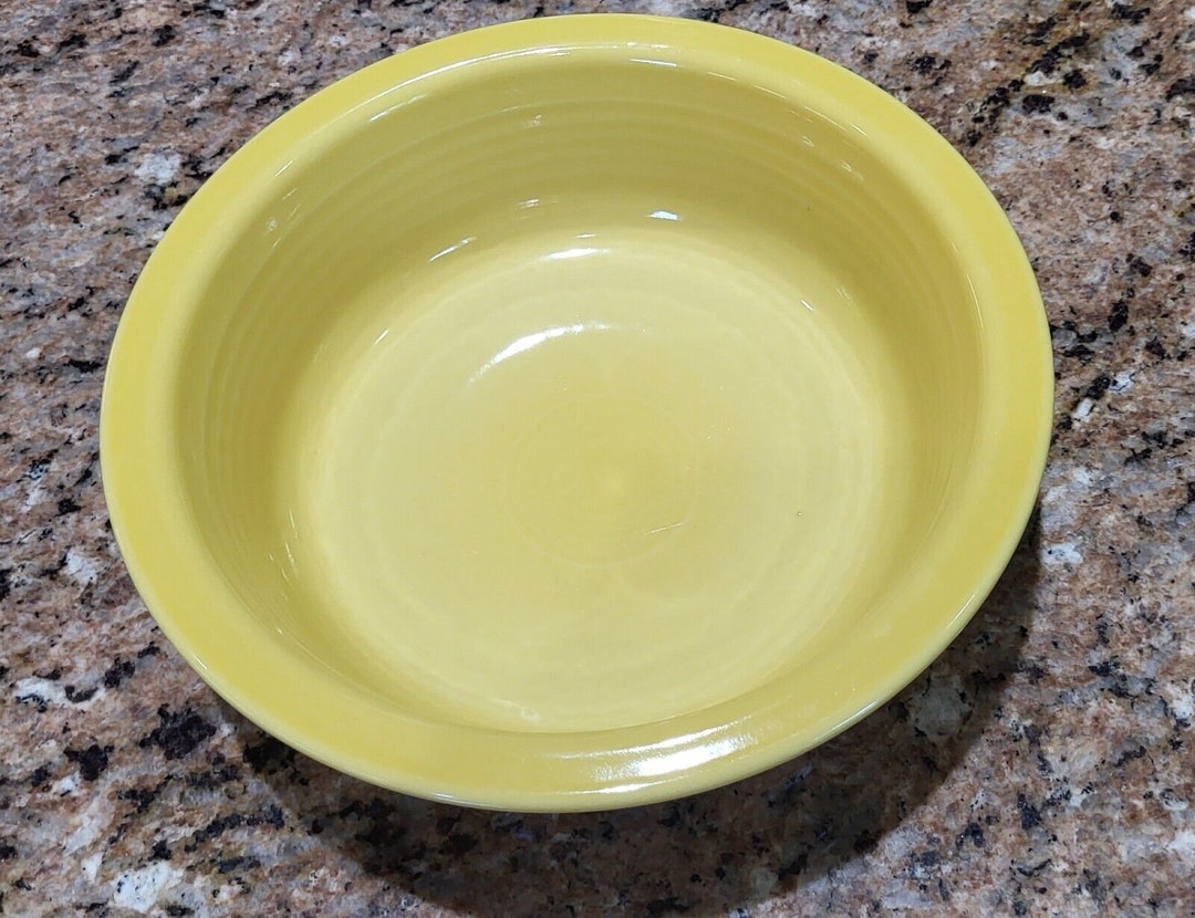 Fiestaware 8" Vegetable Serving Bowl Sunflower Yellow Contemporary ...