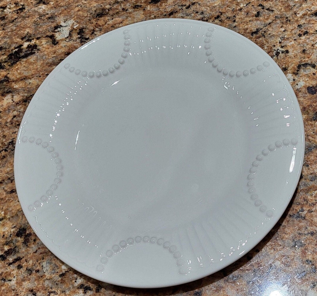 Set of 4: Lenox Butlers Pantry Earthenware Accent Luncheon Plates 9 1/8 ...