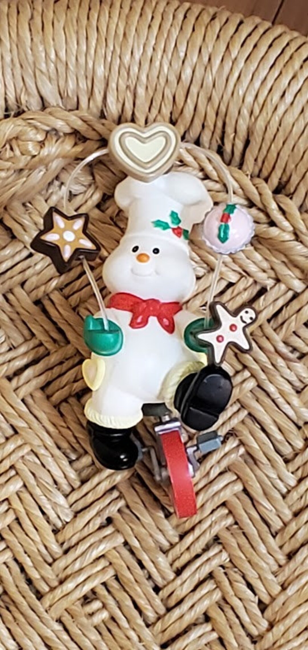 Merry Brite Holiday Home Collection Christmas Ornament & Box Snowman ...