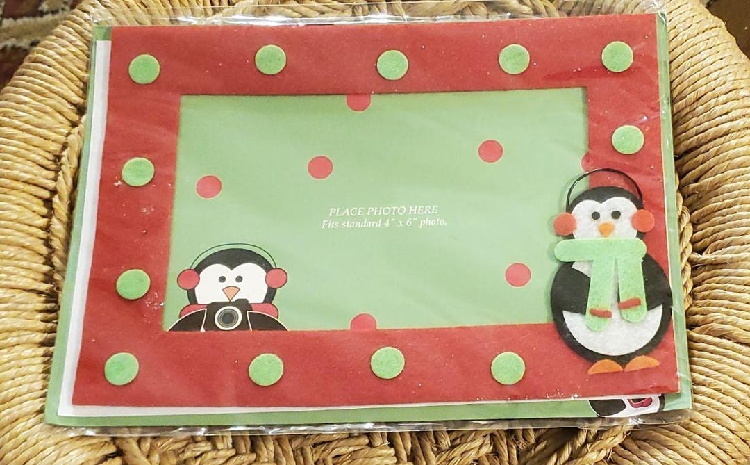 Paper Magic Group Holiday Christmas Photo 4"x6" Card Greeting Inside ...