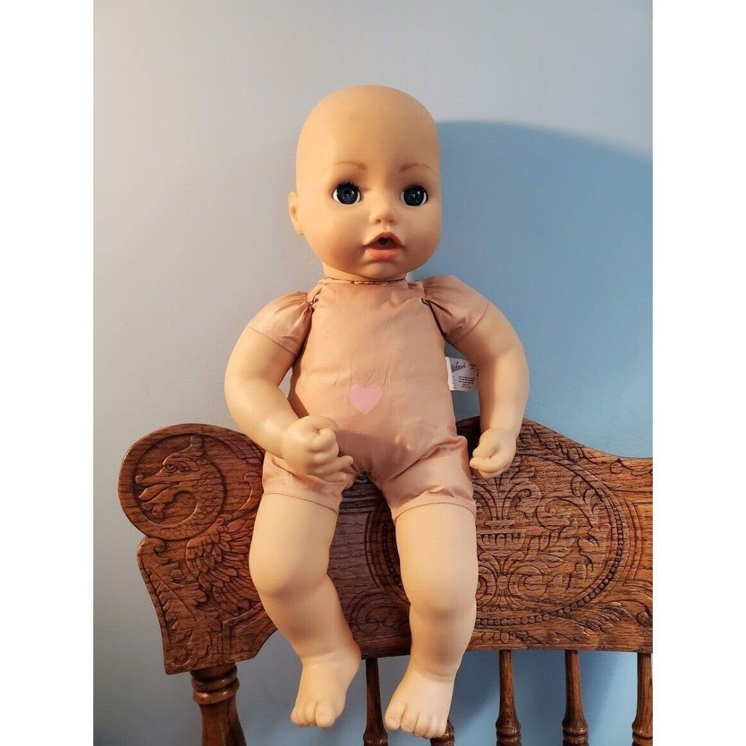 Zapf Creation Doll 15.5" Makes Sounds 15.5" Has A Few Marks on Head ...
