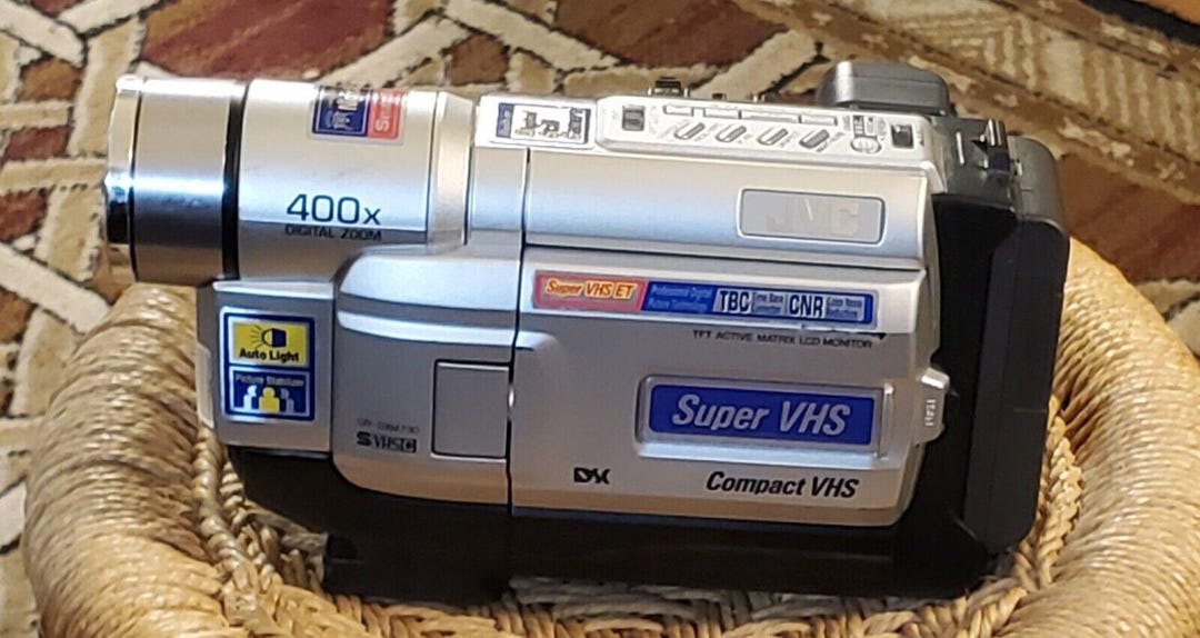 JVC GR-SXM730U Super VHS Compact Camcorder - Etsy