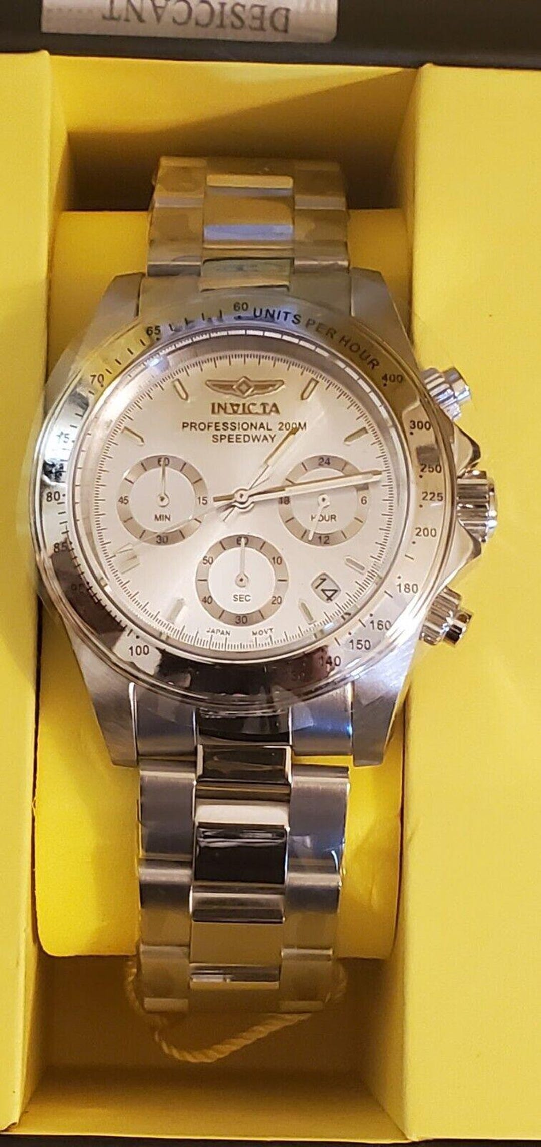 Invicta Professional 200M Speedway Chronograph Mens Watch #14381 - Etsy