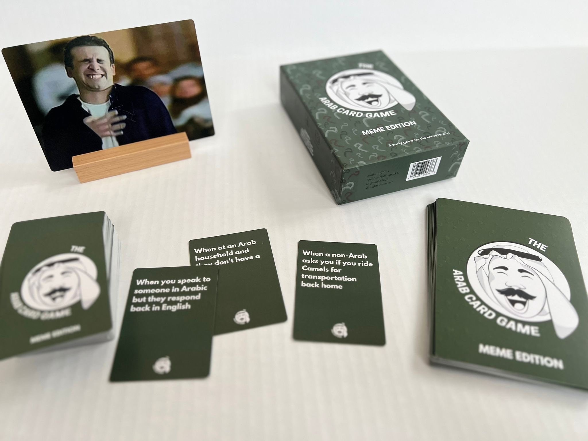 The Arab Card Game (meme م Edition): Fun & Funny Meme Card Game! Great ...