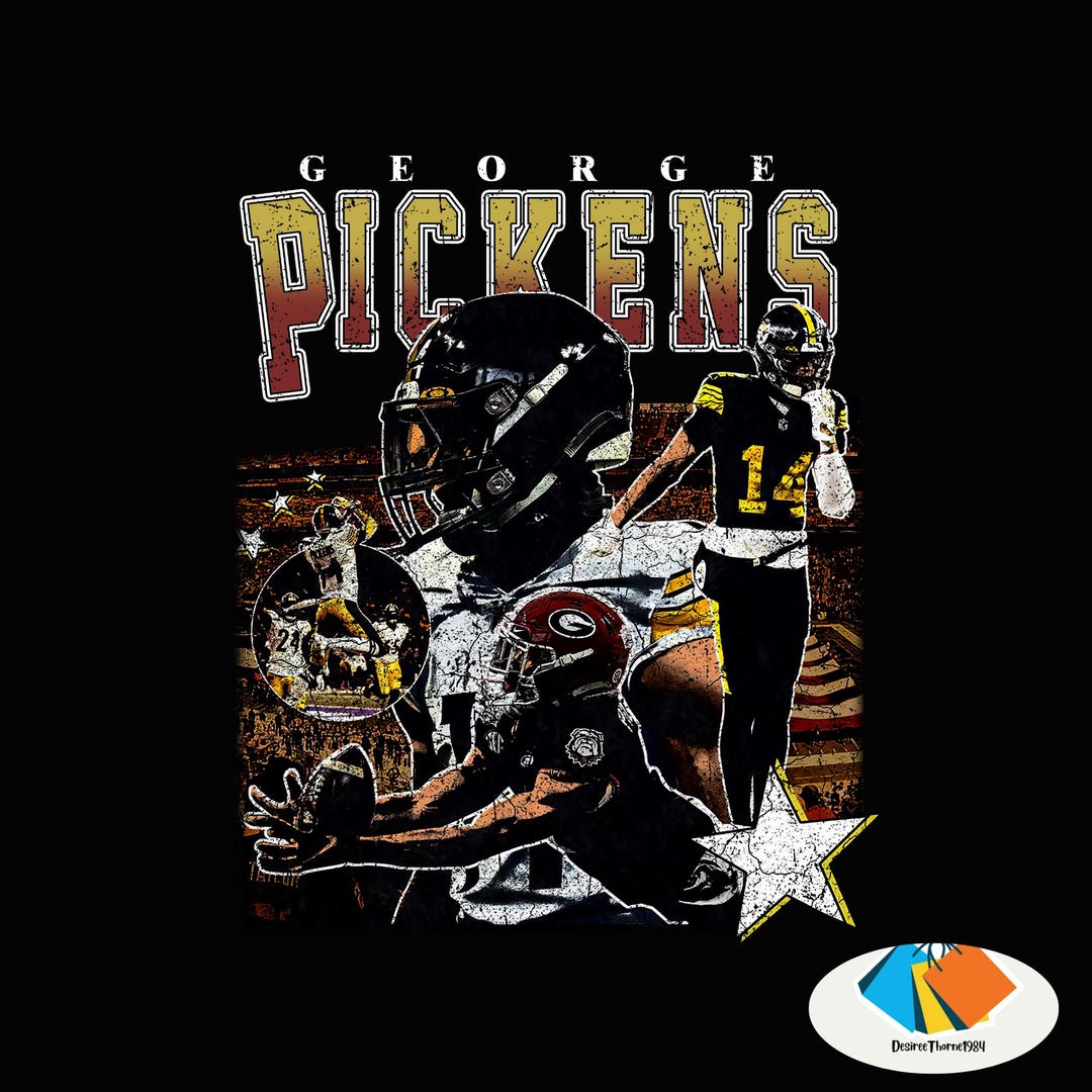 George Pickens PNG High Quality, George Pickens Baseball Vintage ...