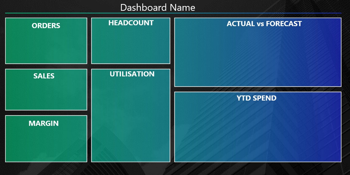 Gradient Background for Dashboard in Excel - Creative Beautiful ...