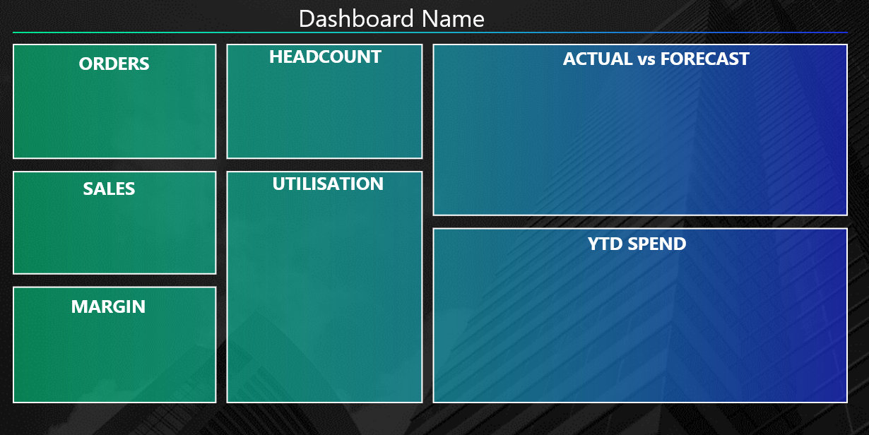 Gradient Background for Dashboard in Excel - Creative Beautiful ...