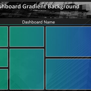 Gradient Background for Dashboard in Excel - Creative Beautiful ...