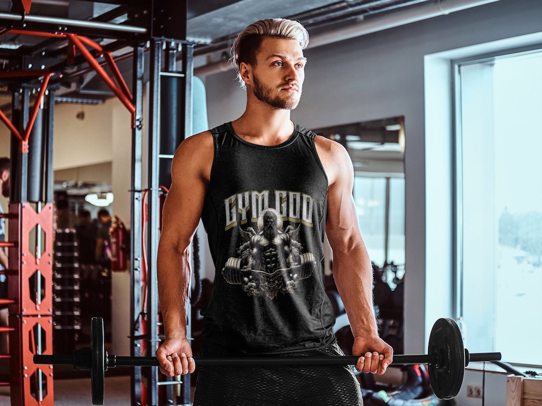 Winged Greek God Zeus Tank Top Weightlifting Fitness Gym God - Etsy