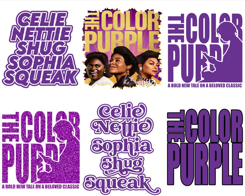 The Color Purple 2023 Png, the Color Purple Musical 2023 Movie Png ...