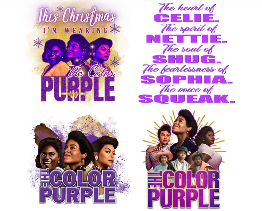 The Color Purple 2023 Png the Color Purple Musical 2023 Movie - Etsy