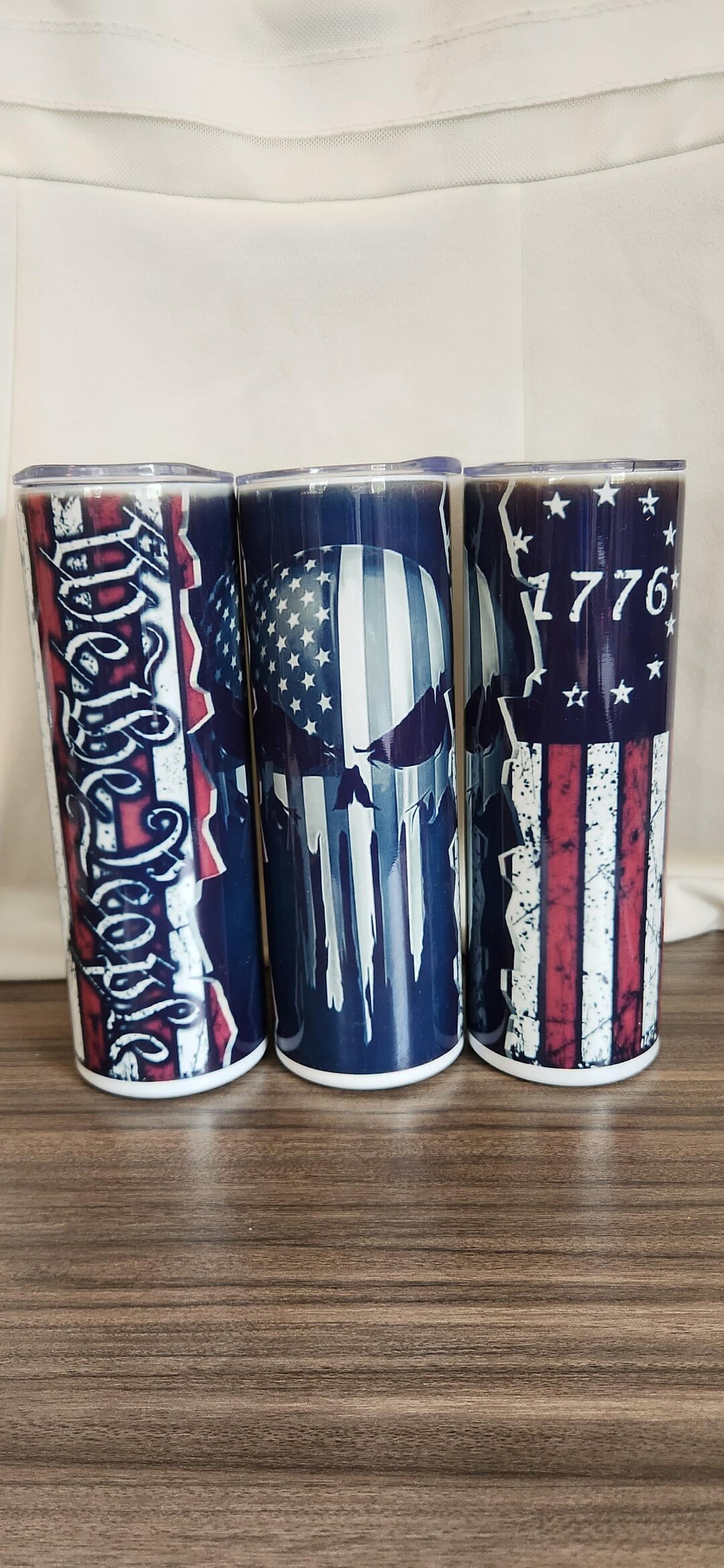 We the People With Flag, Skull and 1776 - Etsy