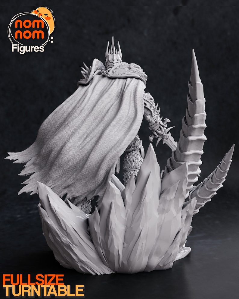 Arthas: Lich King - World of Warcraft Figure - Etsy