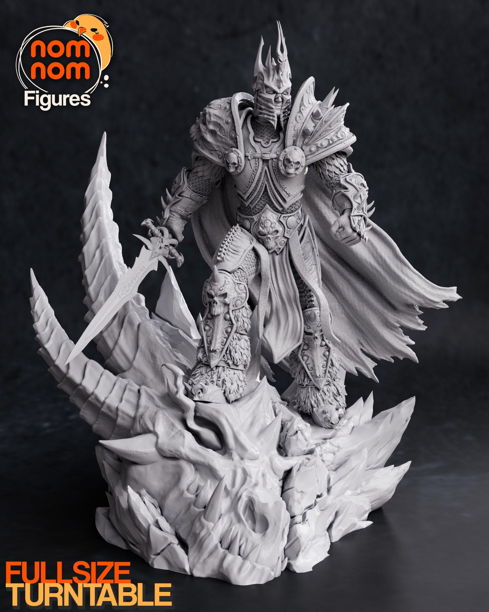 Arthas: Lich King - World of Warcraft Figure - Etsy