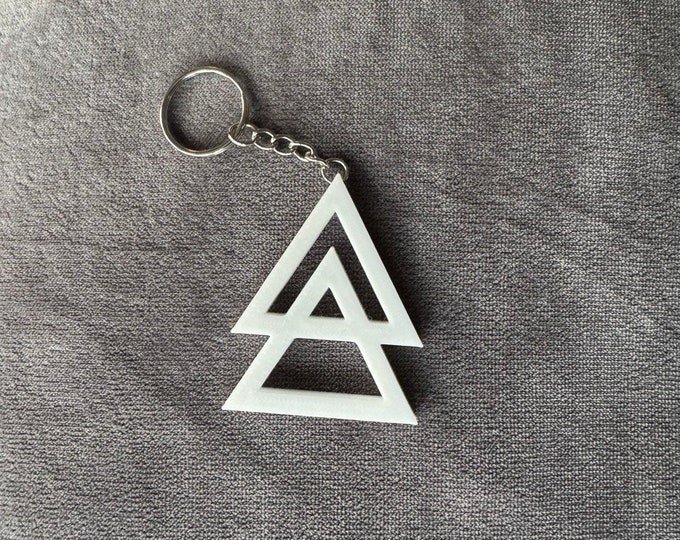 Enchanting Alan Wake II Cult of the Tree Keychain Charm - Etsy
