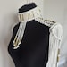 Macrame Epaulet Handmade Shoulder Board Unique Macrame Gift Cotton Cord ...