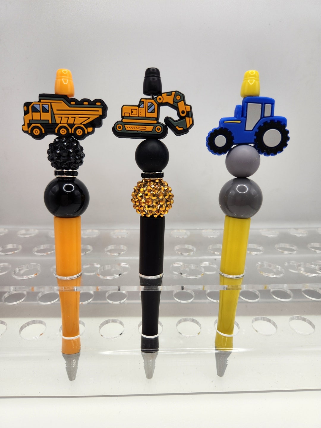 Excavator Dump Truck Tractor Construction Beaded Pen, Gifts for Her ...