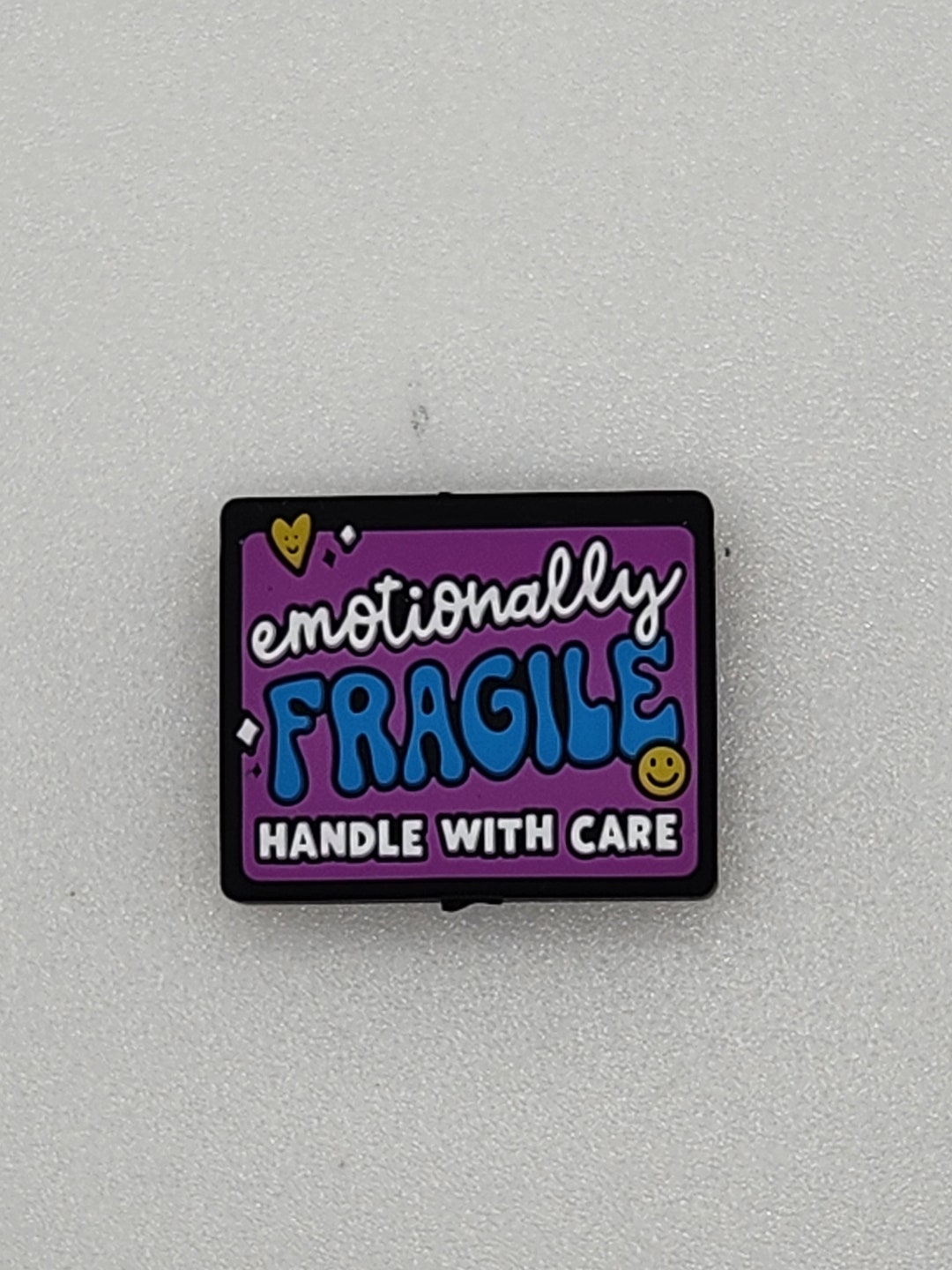 Emotionally Fragile Handle With Care 2 Piece Focal for Beadable Pens ...