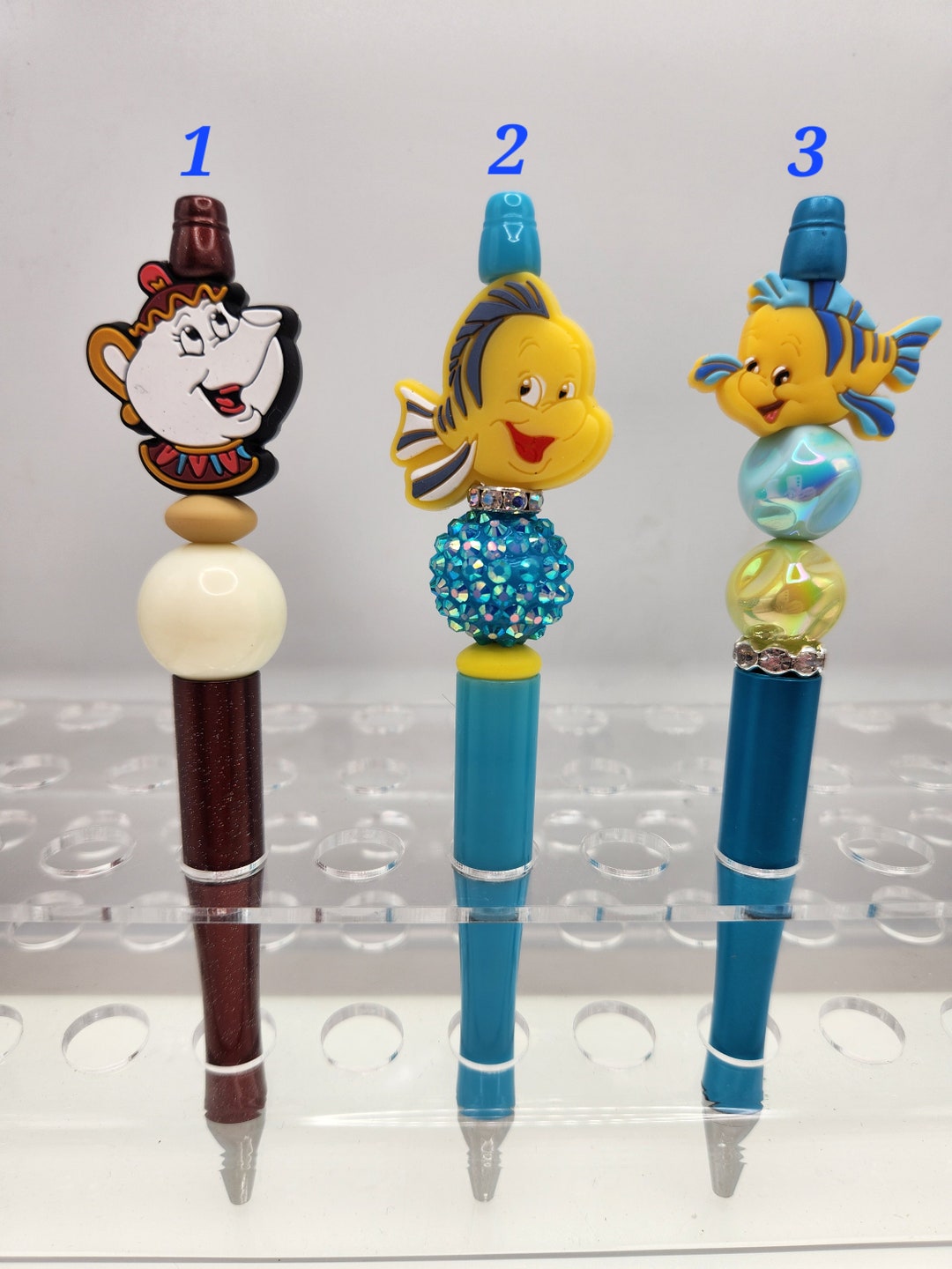Character Fish Pot Beaded Pen, Gifts for Her, Bling Pen, Gift, Funny ...