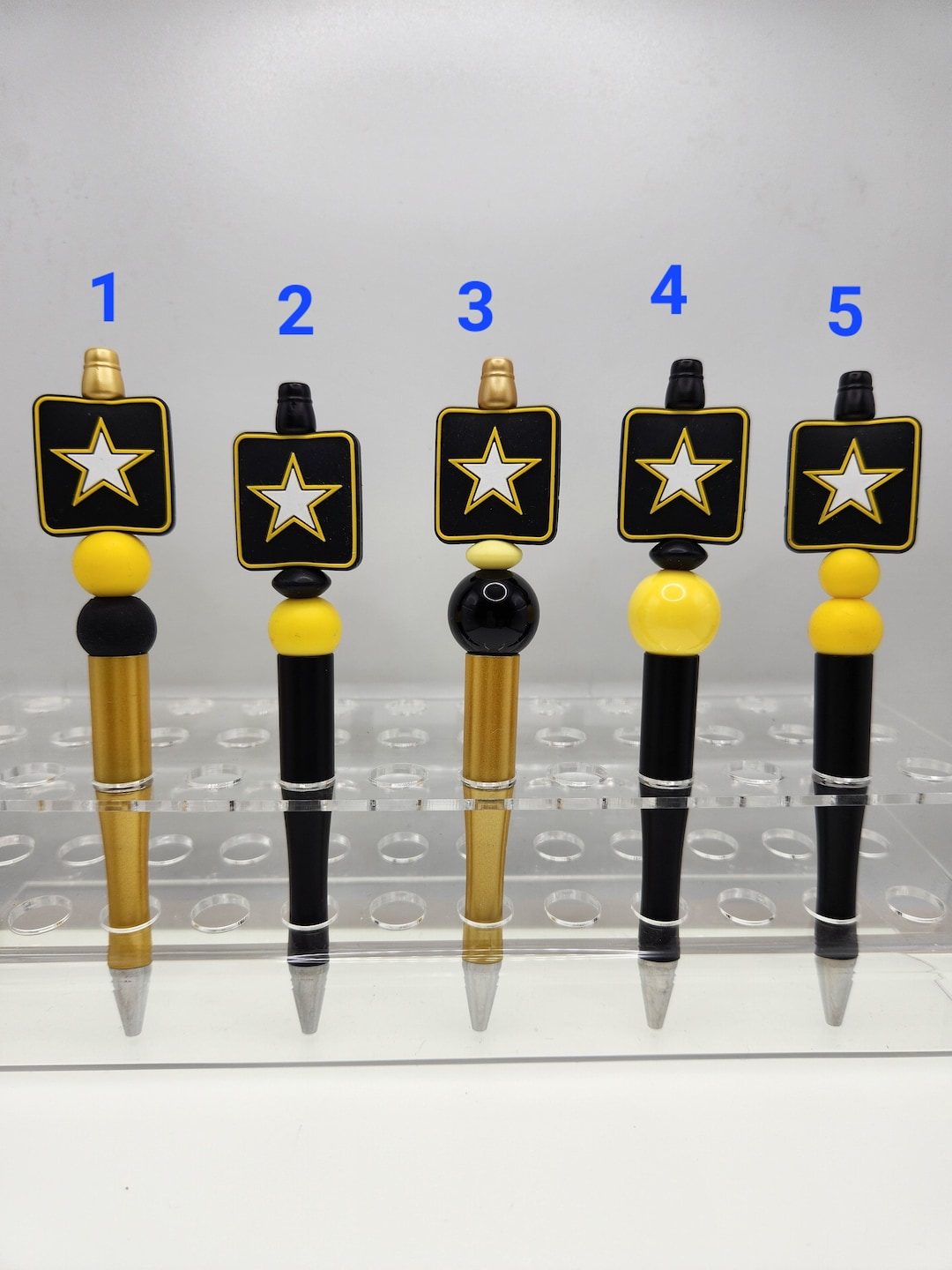 Army Military Beaded Pen, Gifts for Her Bling Pen - Etsy