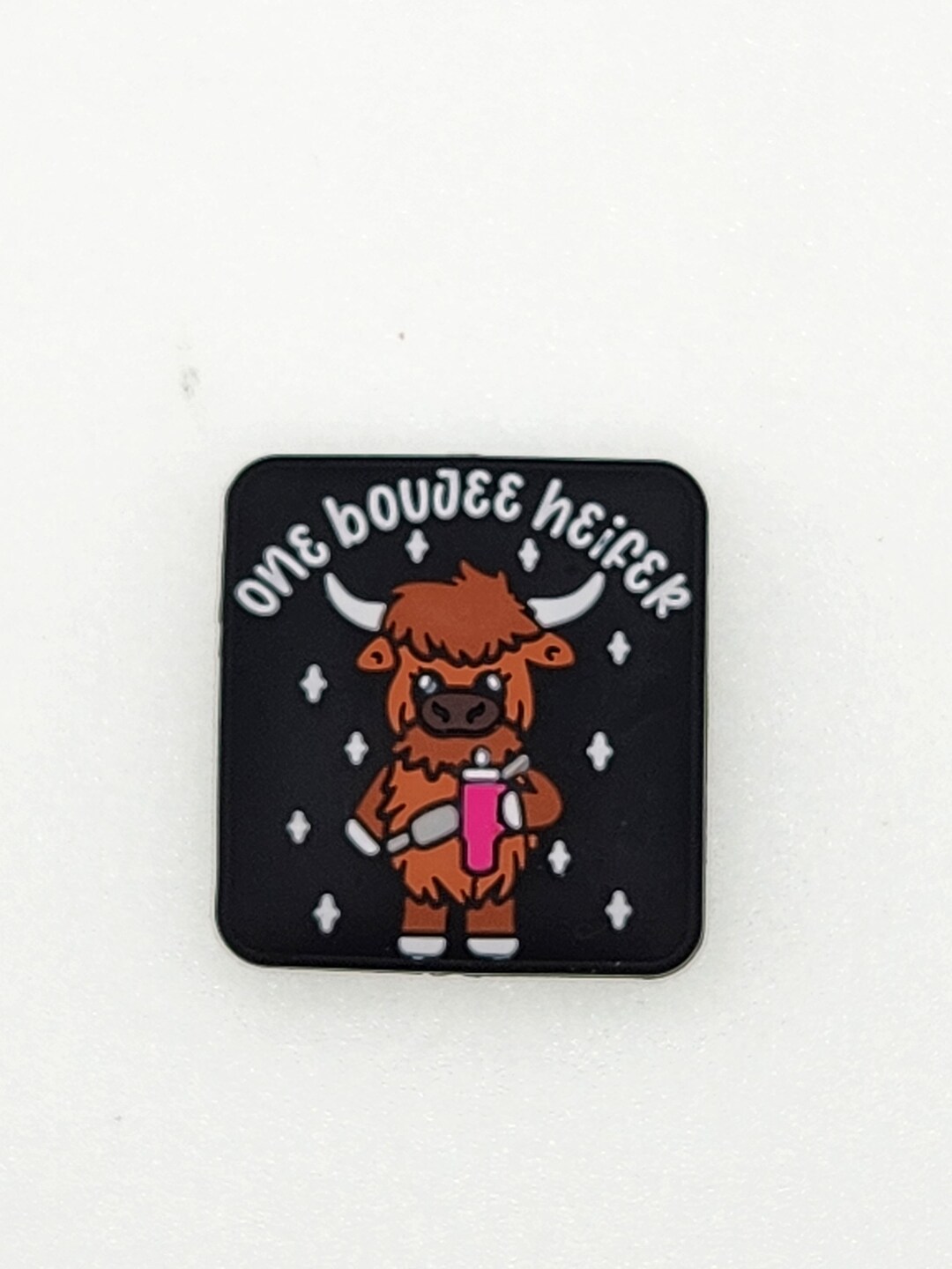 One Boujee Heifer Cow 2 Piece Focal for Beadable Pens Bling Gifts - Etsy