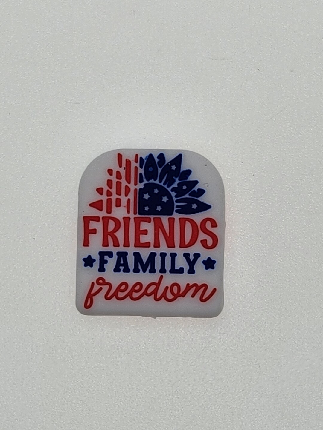 Friends Family Freedom 2 Piece Focal Beads for Beadable Pens Bling ...