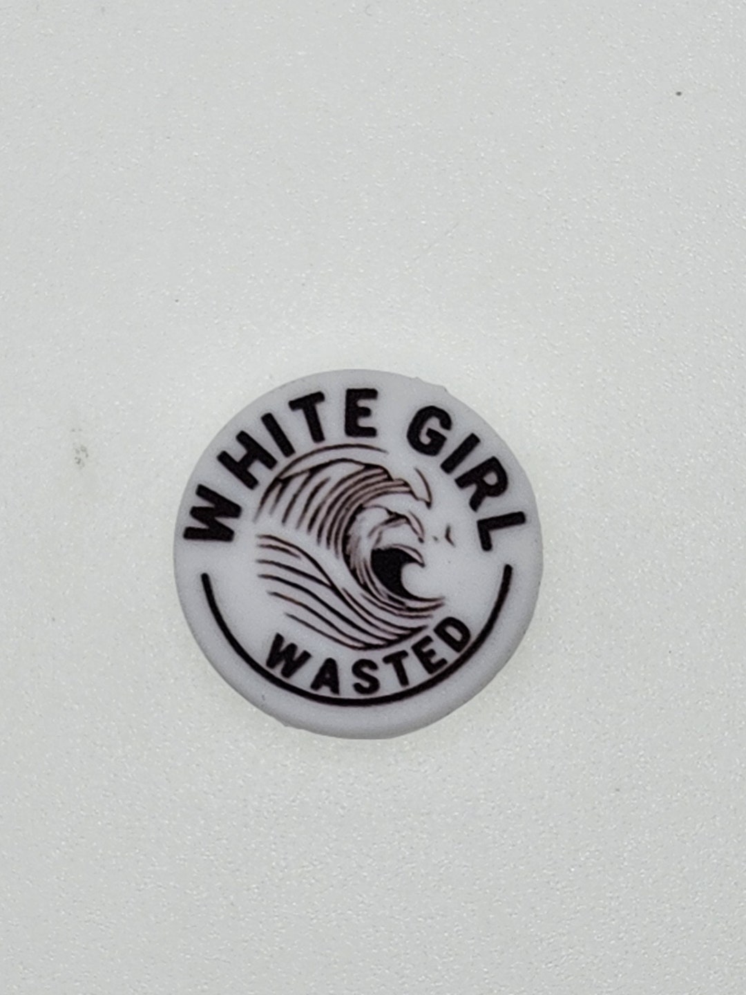 White Girl Wasted 2 Piece Focal for Beadable Pens Bling Gifts - Etsy