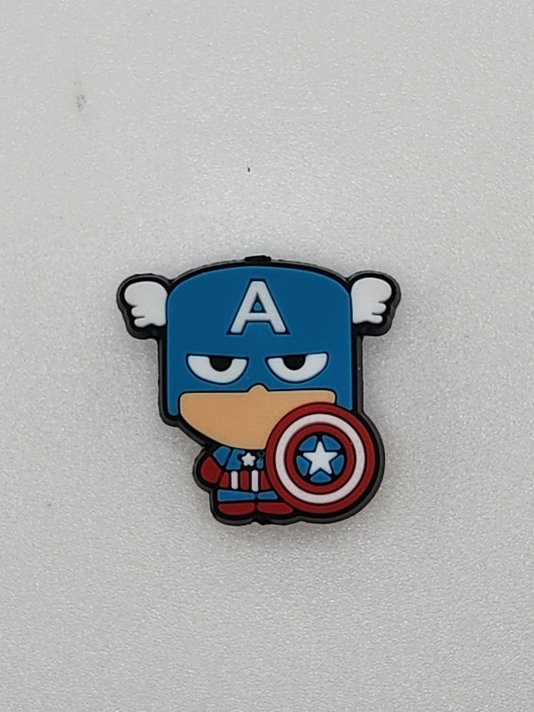 Captain Superhero 2 Piece Focal for Beadable Pens Bling Gifts - Etsy