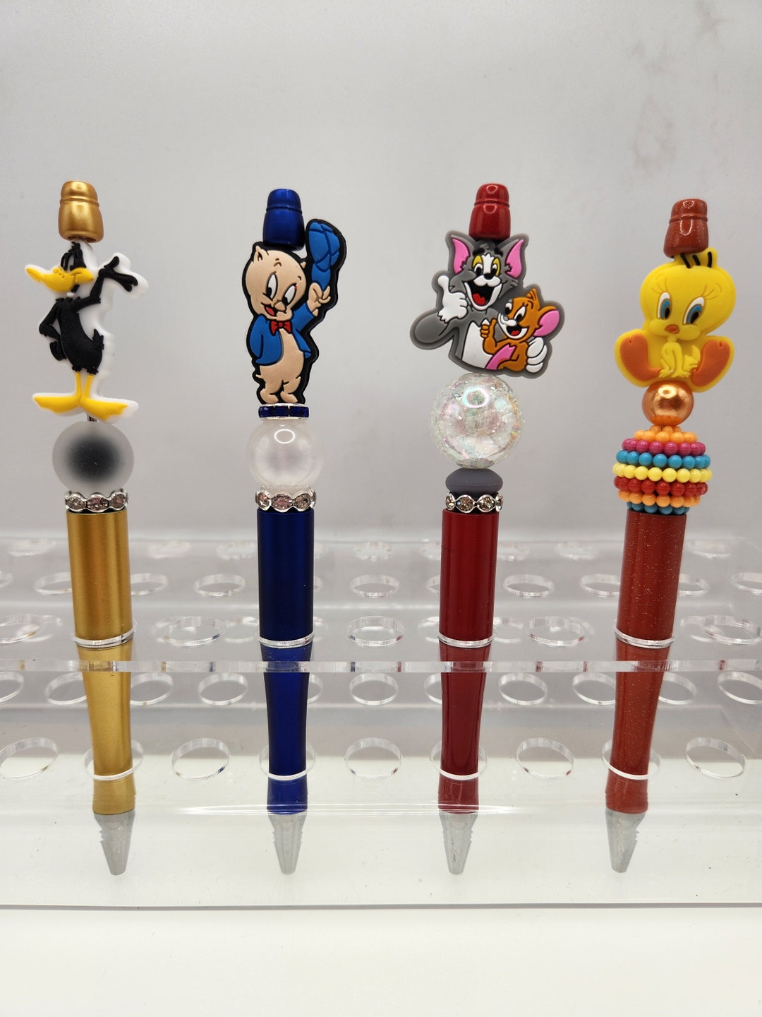 Cartoon Bunny Tweety, Taz Beaded Pen, Gifts for Her, Bling Pen, Gift ...