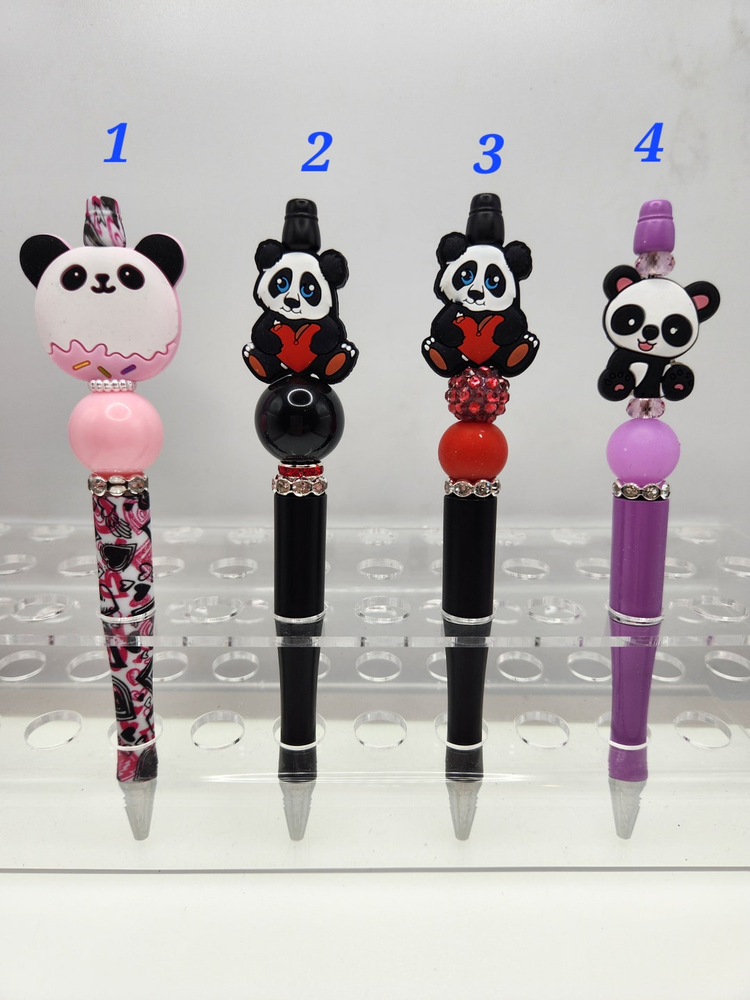 Panda Bear Animals Beaded Pen, Gifts for Her, Bling Pen, Gift, Funny ...