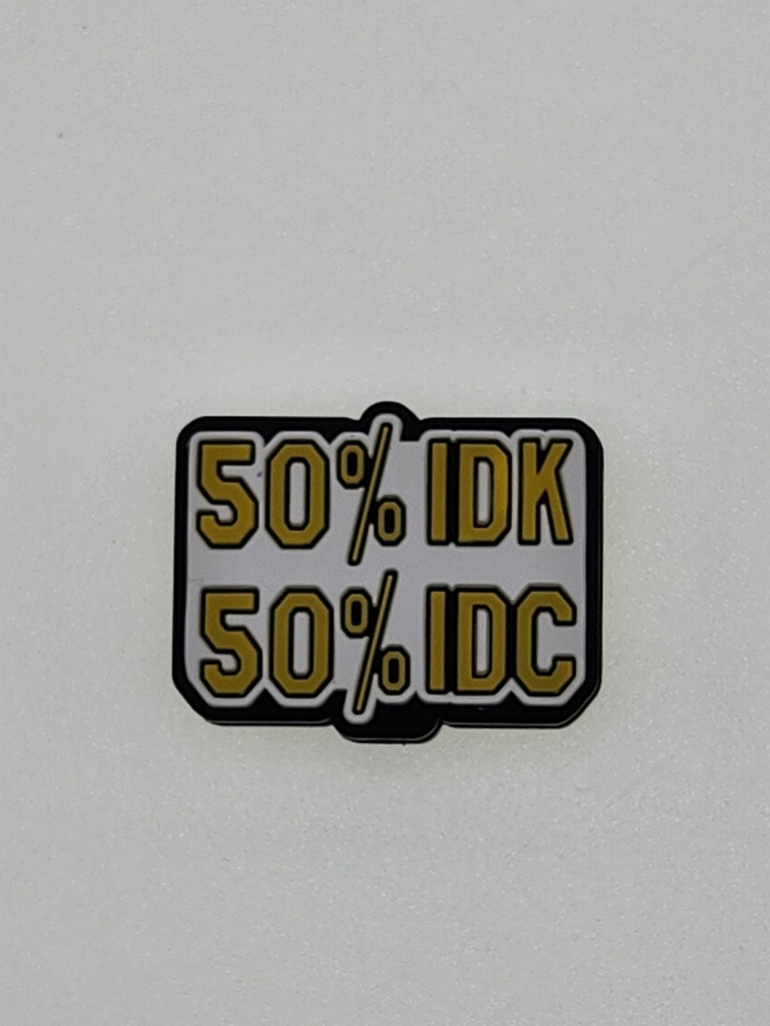 50 IDK 50 IDC 2 Piece Focal for Beadable Pens Bling Gifts - Etsy