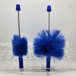 Fuzzy Furry Pens, 5 Piece Random Color Mix, Beadable Pens Bling Gifts ...