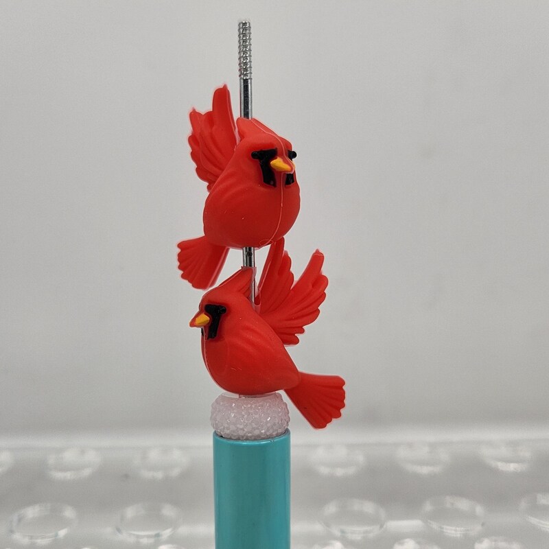 Cardinal Bead - Etsy