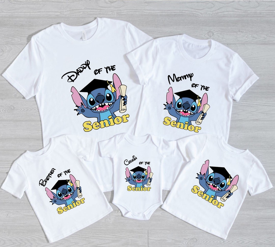 Stitch Graduation Shirt, Custom Graduation Shirts, Disney Graduation ...