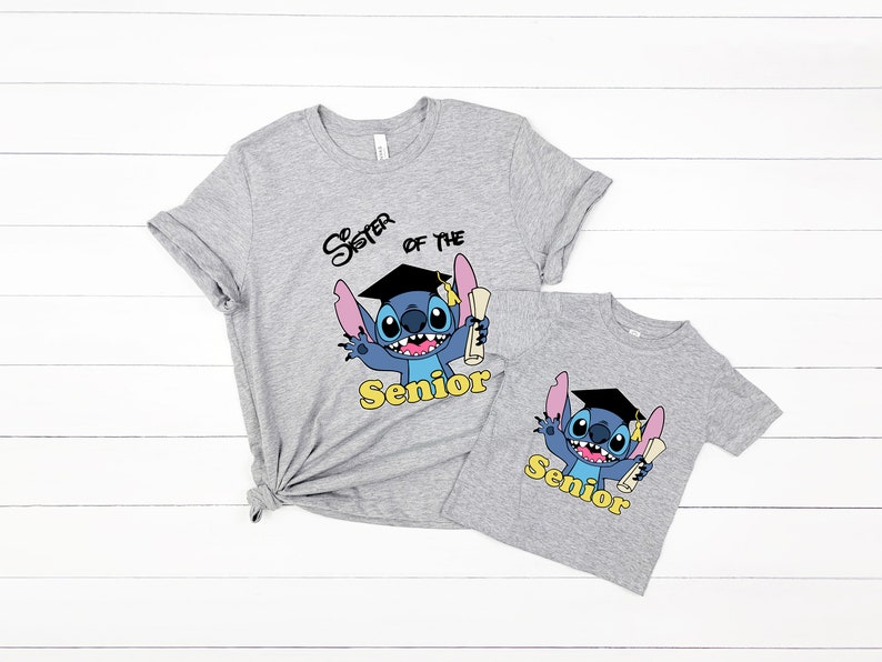 Stitch Graduation Shirt, Custom Graduation Shirts, Disney Graduation ...