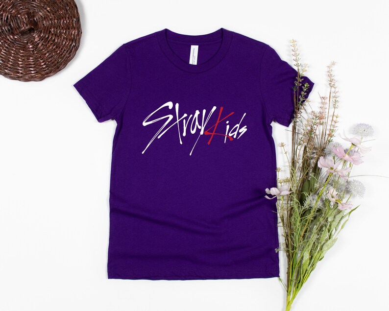 Skz Shirt, Stray Kids Logo Shirt, Stray Kids Kpop Shirt, Stray Kids T ...