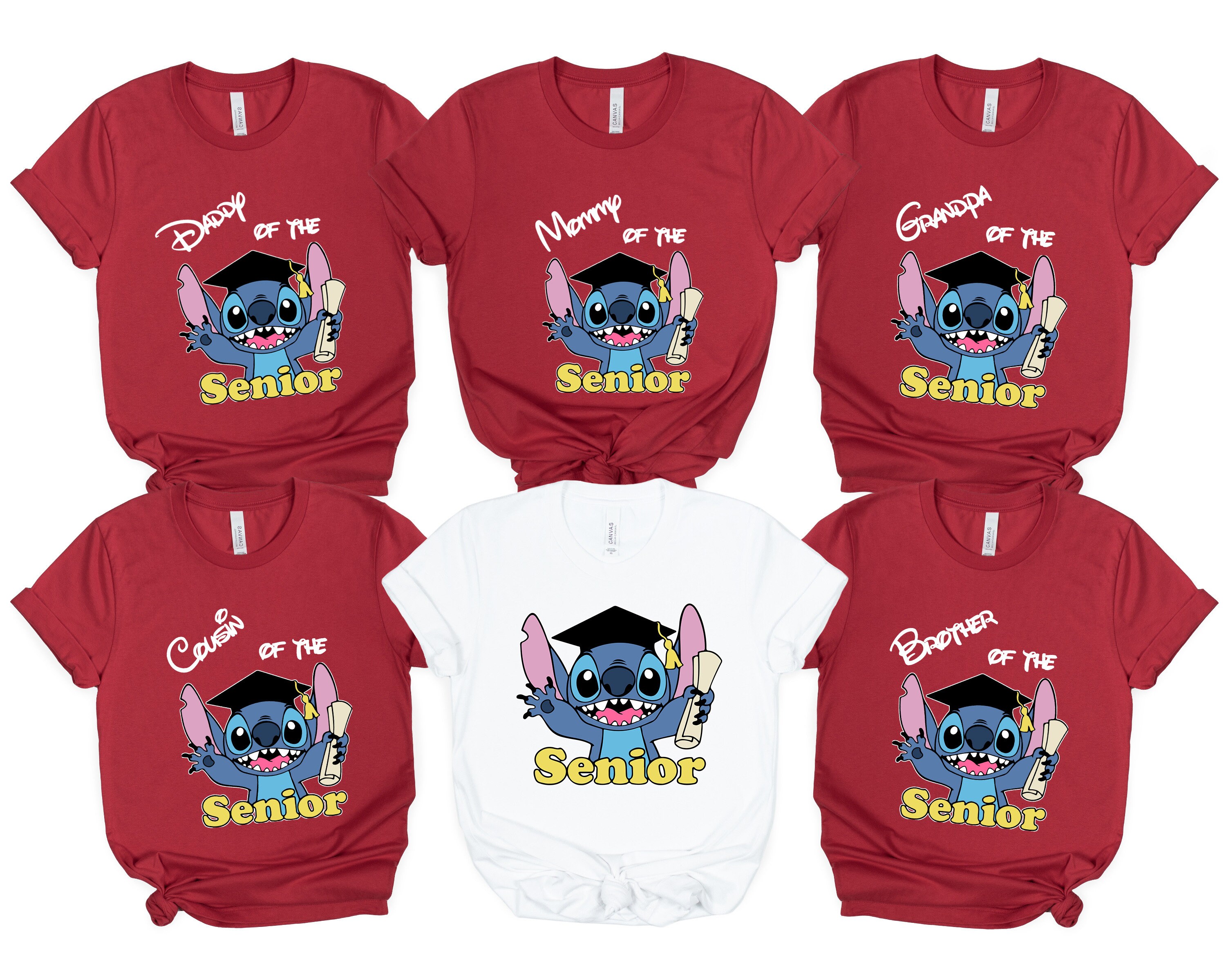 Stitch Graduation Shirt, Custom Graduation Shirts, Disney Graduation ...