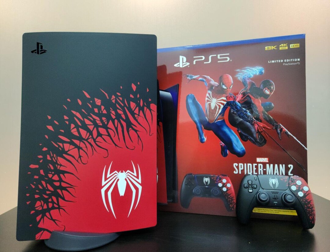 PS5 Spiderman 2 Limited Edition With Game and Invoice - Etsy
