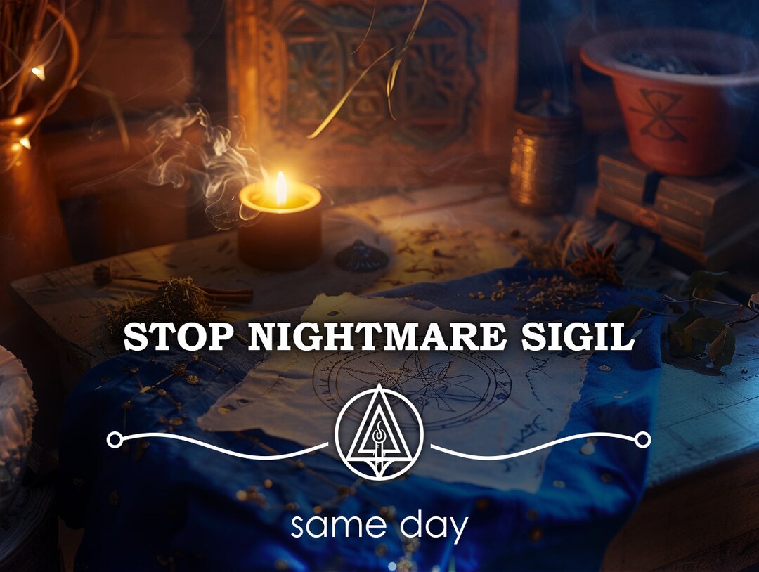 Same Day Remove Nightmare Sigil: Manifest Better Night Sleep Magick ...