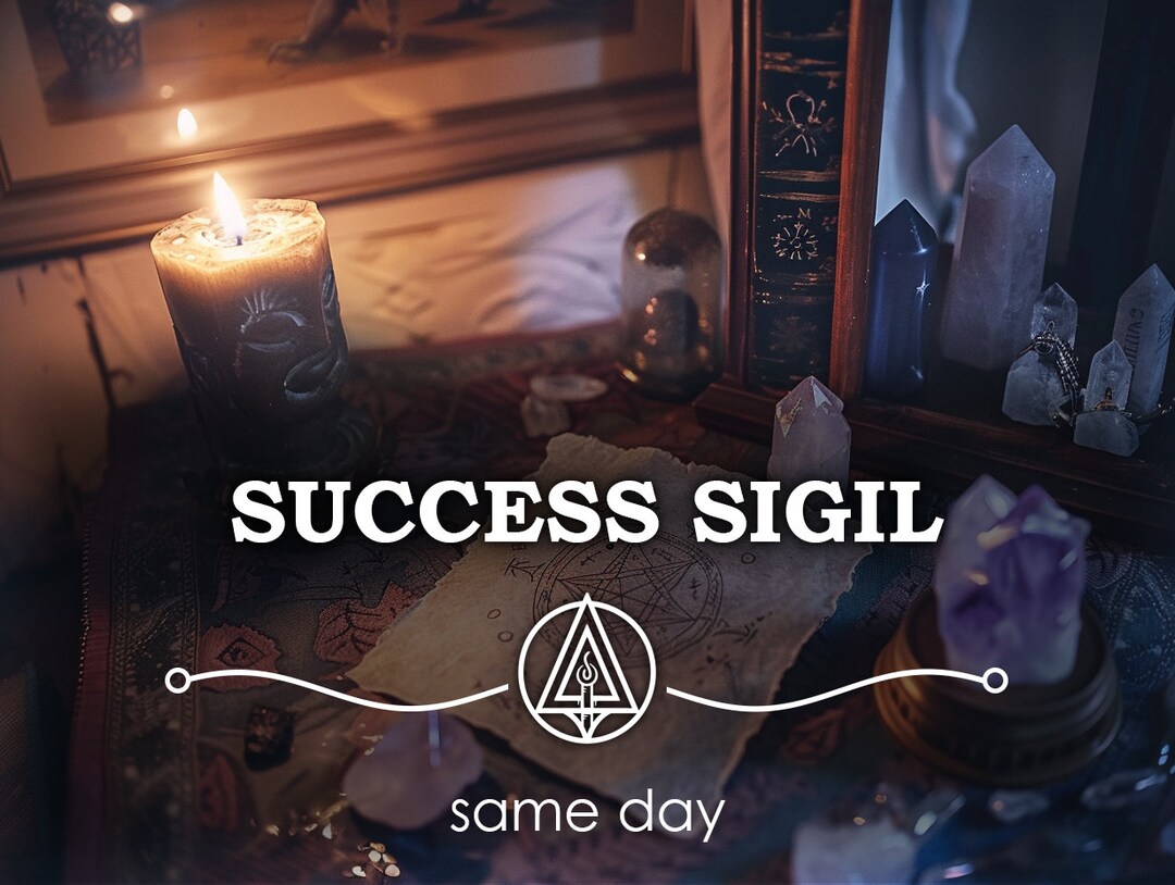 Same Day Success Sigil: Manifest Success Magick Ritual, UK Witch Love ...