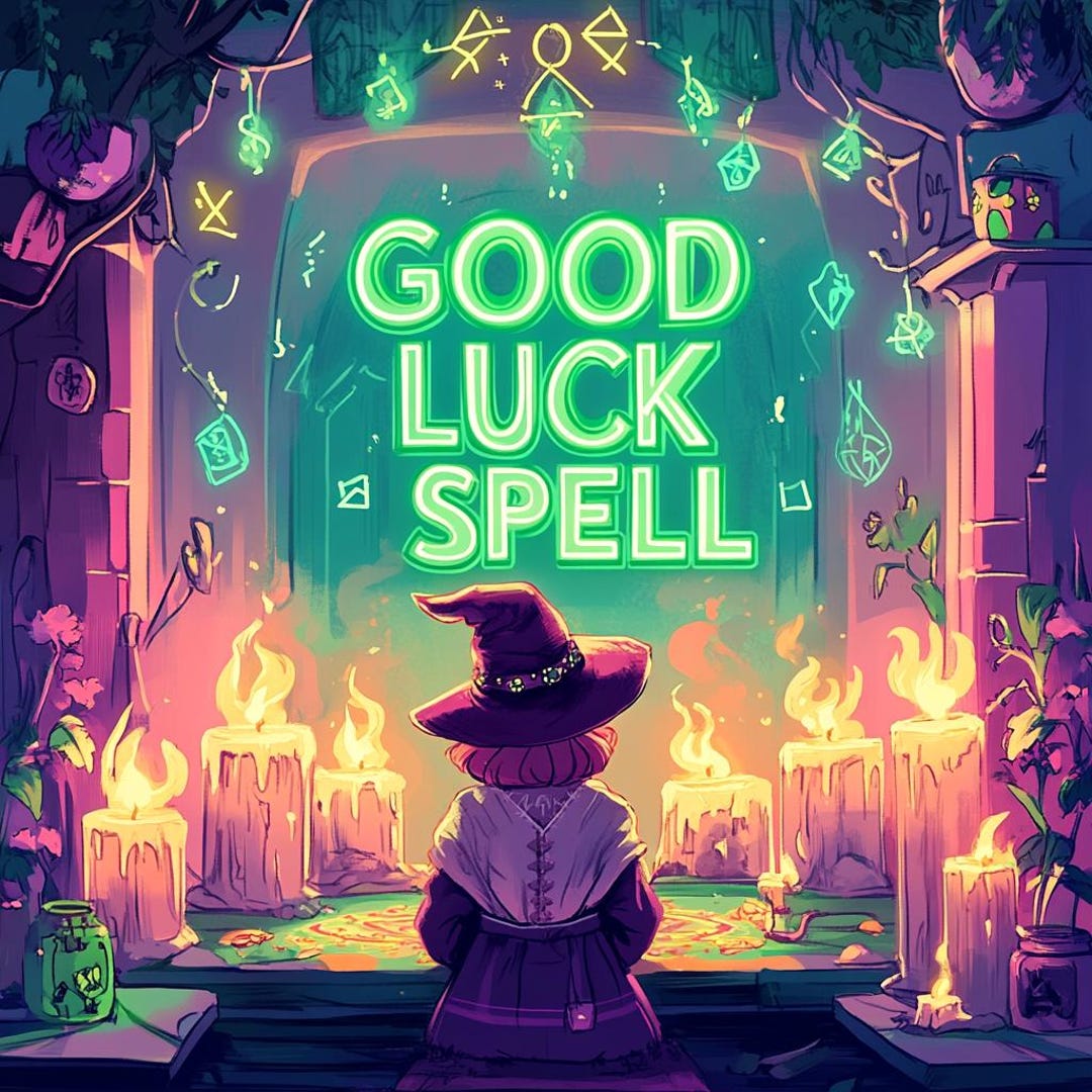 Same Day Good Luck Spell: Witch Casts Powerful Luck Spell for You ...